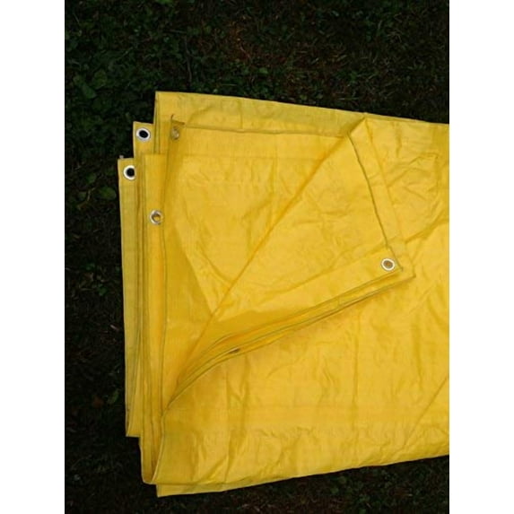 8 Ft X 10 Ft High Visibility Yellow Tarp - 3.3 Oz. - Walmart.com