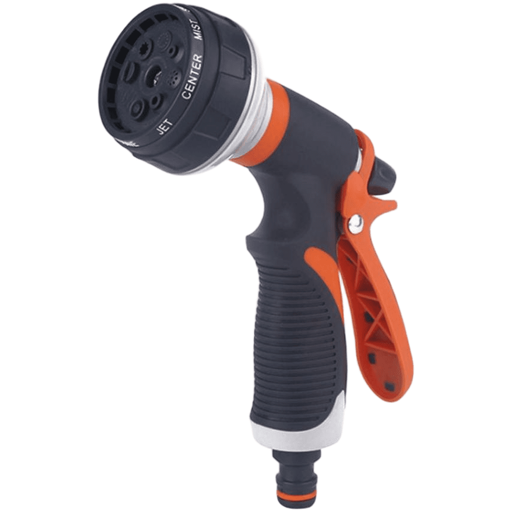 8 Function Garden Water Sprayer High Pressure Car Wash Nozzle Multi ...