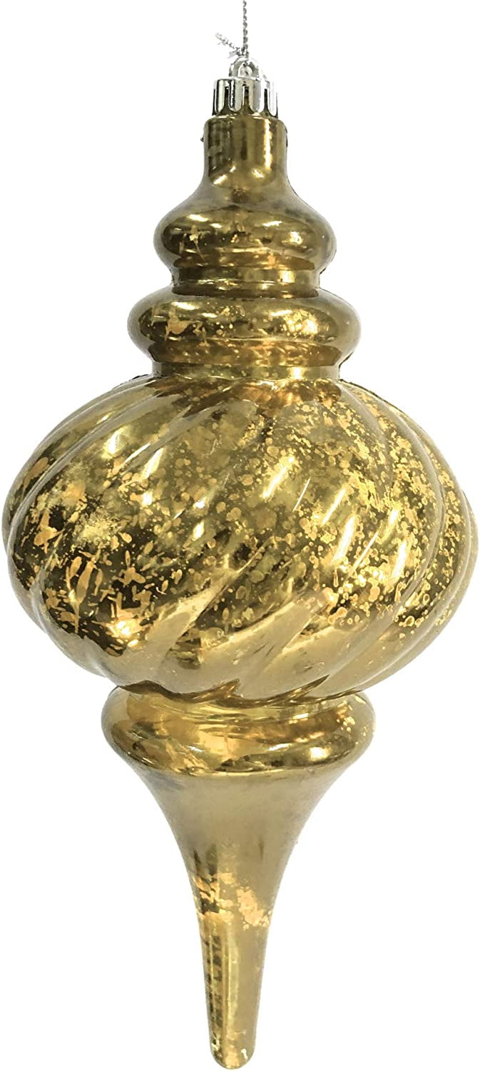 Brite Star8 Function Gold Hanging LED Finial, Battery Operated Led ...