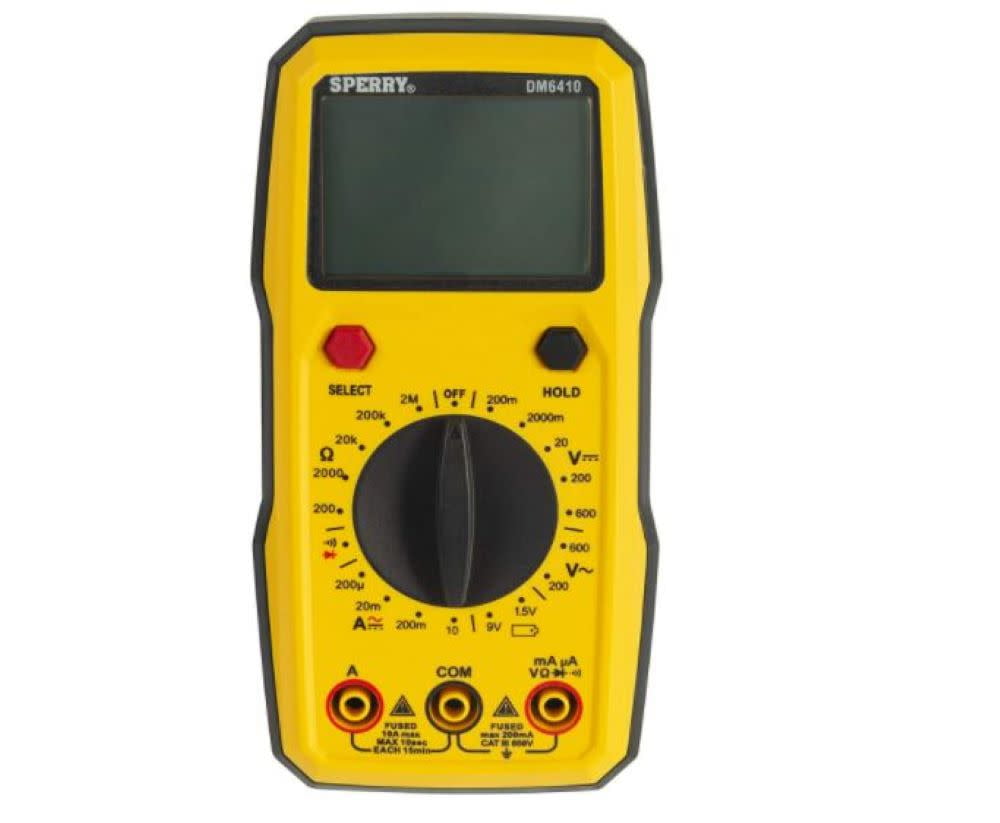 8 Function Manual Ranging Digital Multimeter - Walmart.com