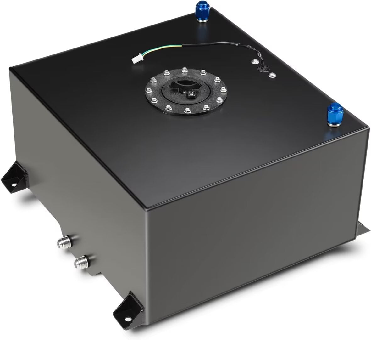 8 Gallon 30.5L Universal Fuel Cell Gas Tank with Level Sender Polished ...