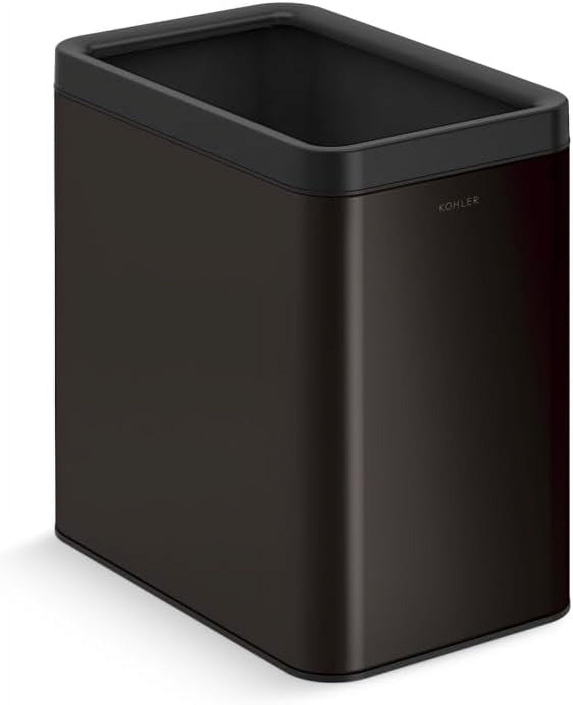 8 Gallon Compact Hands-Free Kitchen Step Can, Trash Can with Foot Pedal ...