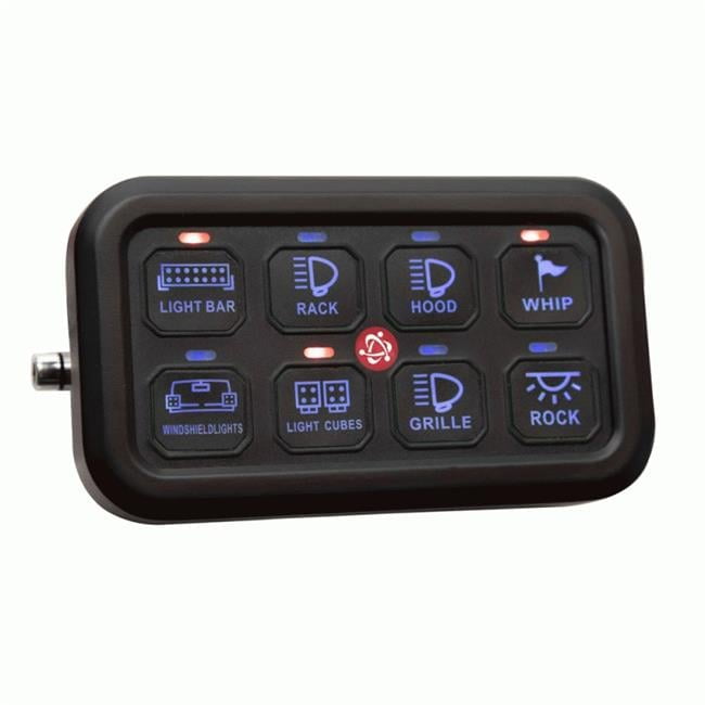 8 Gang Universal Switch Panel System - Walmart.com