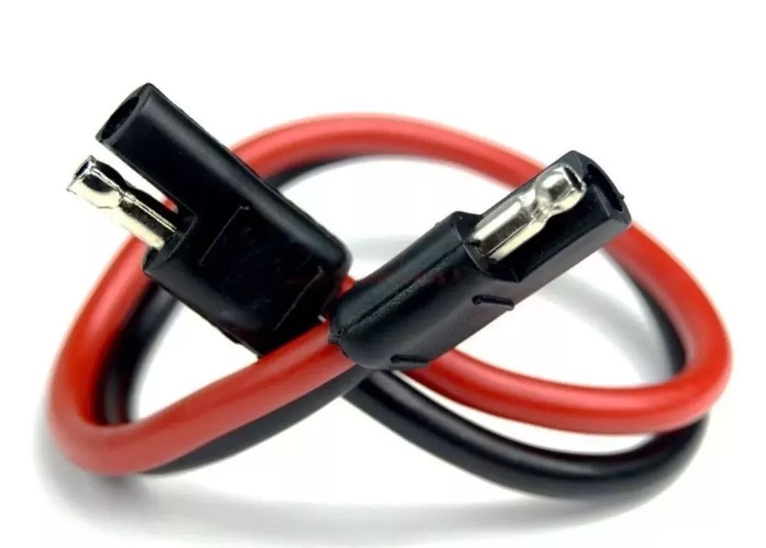 8 Gauge 12" Quick Disconnect Polarized Inline Power Cable Wire Harness ...