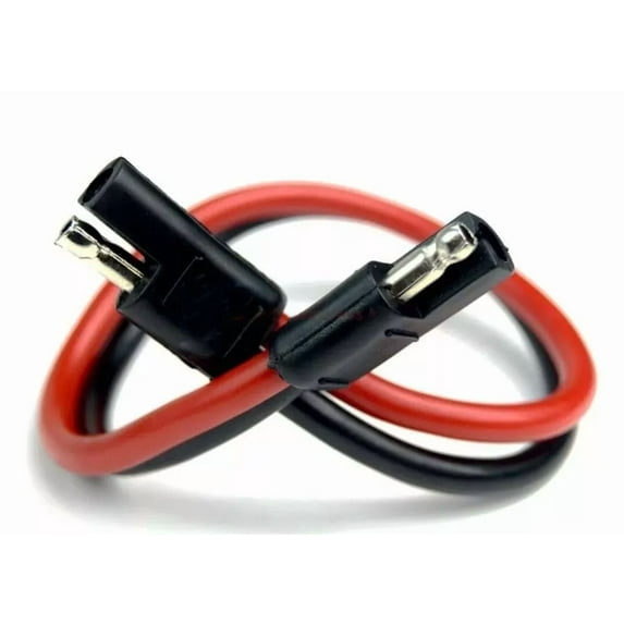 8 Gauge 12" Quick Disconnect Polarized Inline Power Cable Wire Harness ...