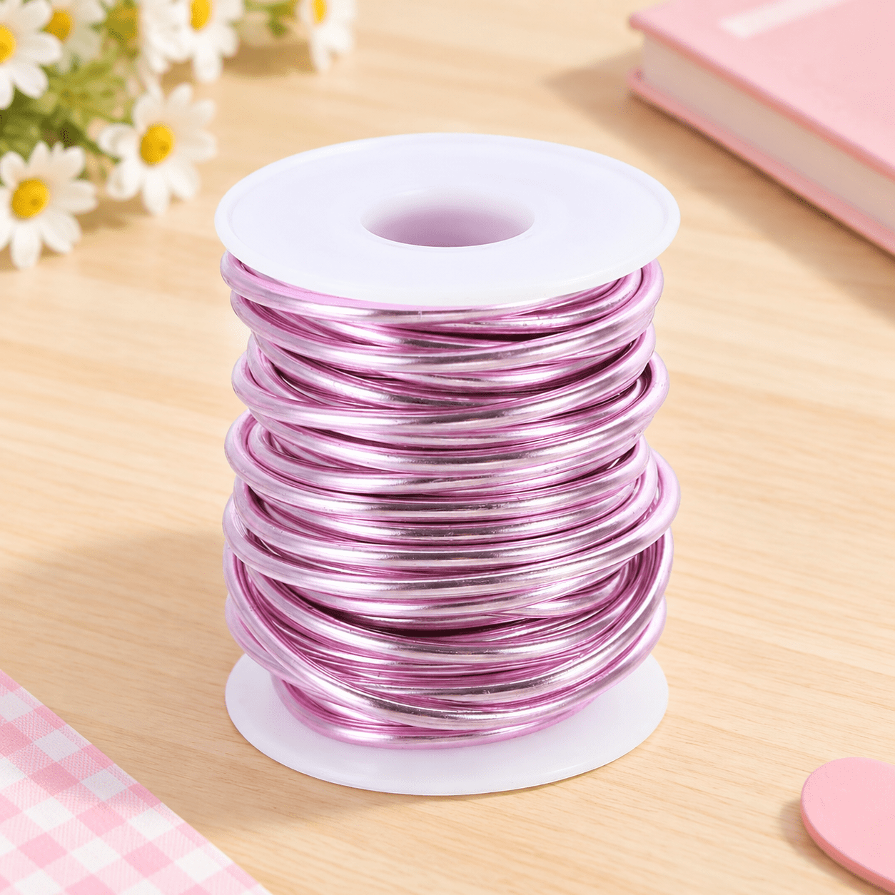 8 Gauge 3mm Aluminum Craft Wire, 32.8 Ft Metal Wire Armature Bendable ...