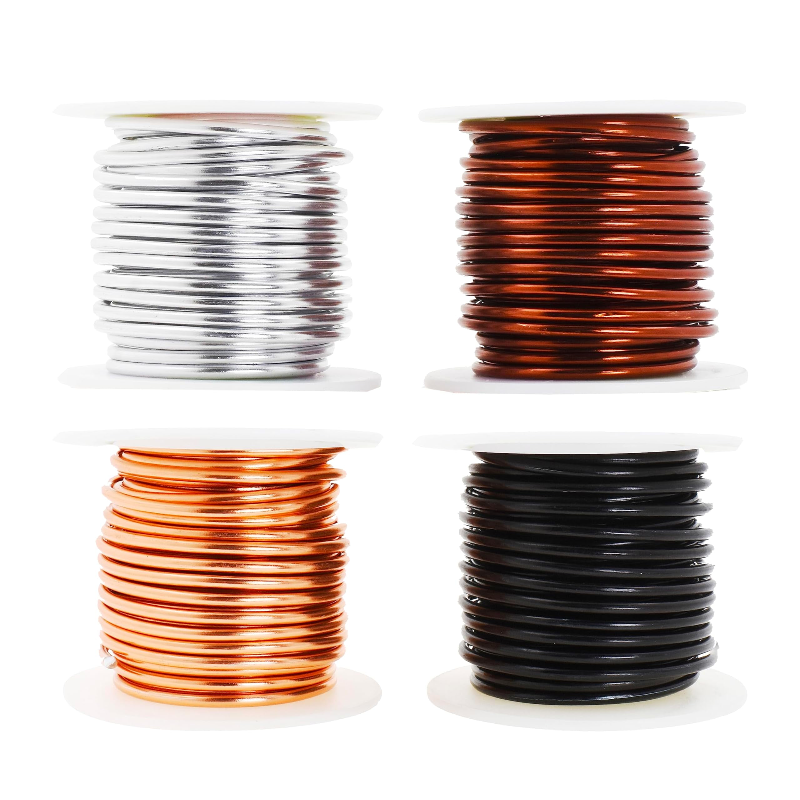 8 Gauge Anodized Jewelry Making Beading Floral Colored Aluminum Craft ...