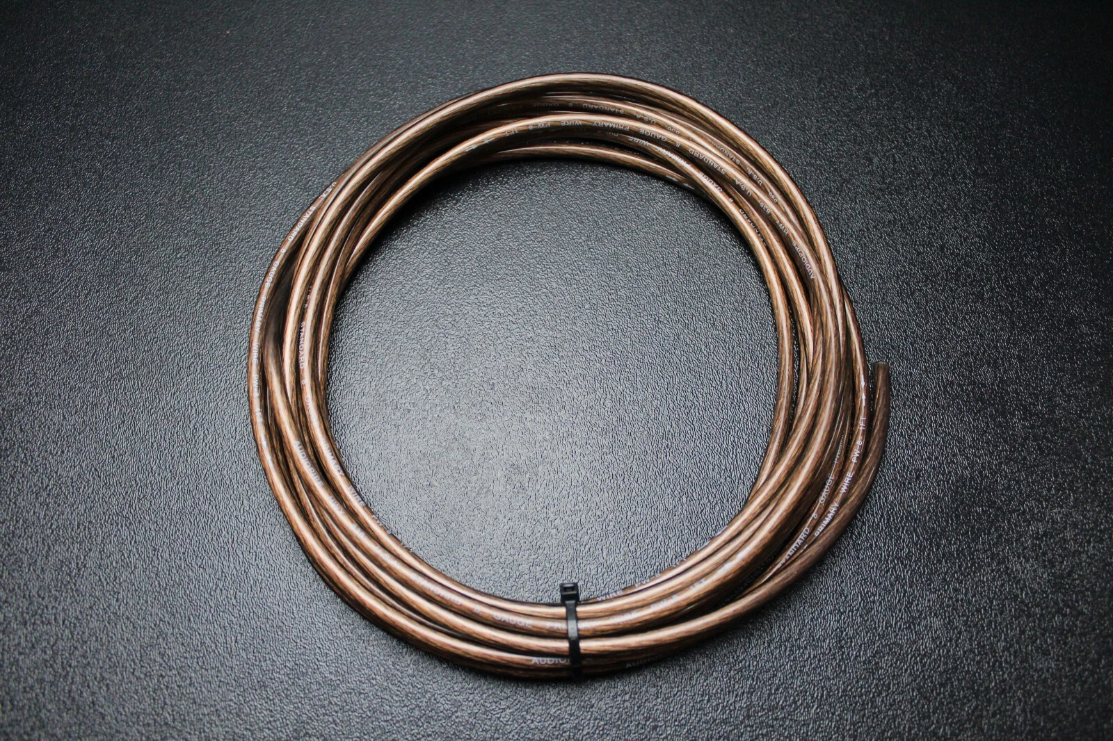 8 Gauge Awg Wire 10 Ft Black Cable Power Automotive Stranded Primary ...