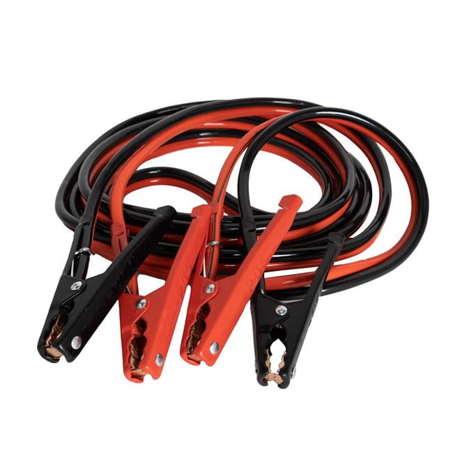 8 Gauge Booster Cables Jump Starter Automotive Cables - 12 ft. Car ...