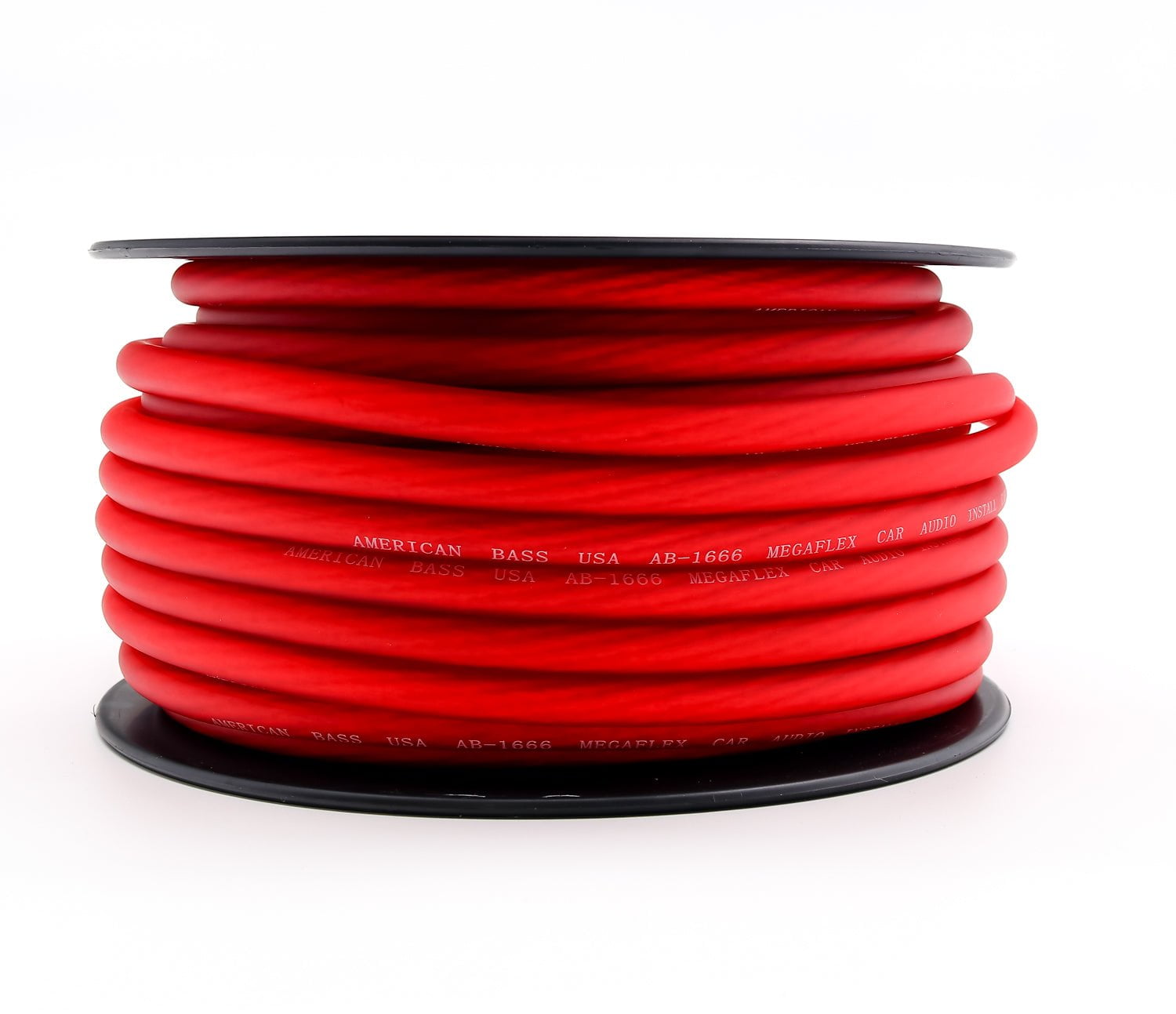 8 Gauge Mega Flex Power Cable 100ft Black Roll - Walmart.com