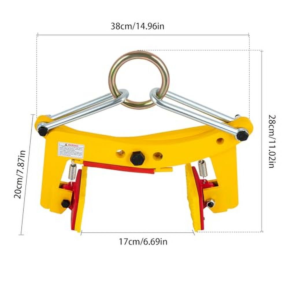 8" Granite Slab Lifting Clamp 617LBS Heavy Duty Steel Lifting Clamp 4. ...
