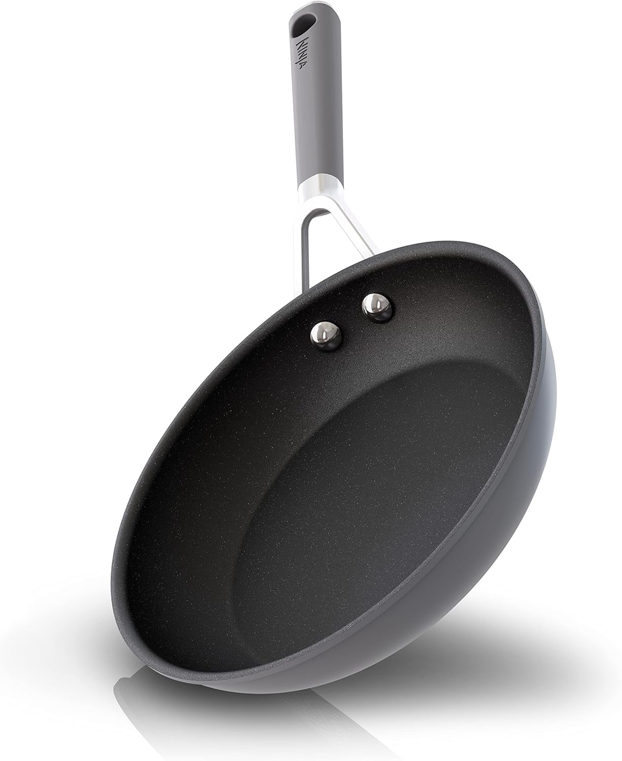 8" Grey Nonstick Fry Pan – NeverStick Scratch-Resistant, Oven-Safe (400 ...