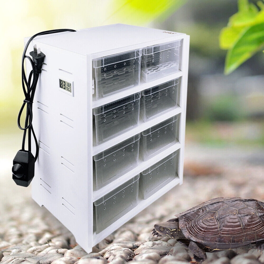 8 Grid Reptile Cage Lizard Pet Snake Terrarium Clear Breeding Box ...