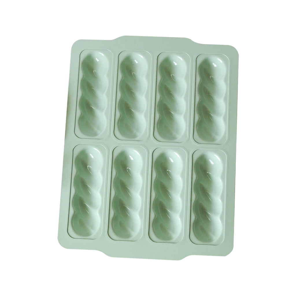 8-Grids Carbon Steel Non-Sticky Cake Mold Cheesecake Bread Loaf Pan ...