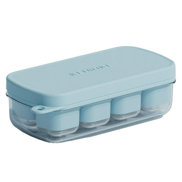 8 Grids Ice Grid Ice Case Tray Ice Ice Storage Box Reusable DIY with ...