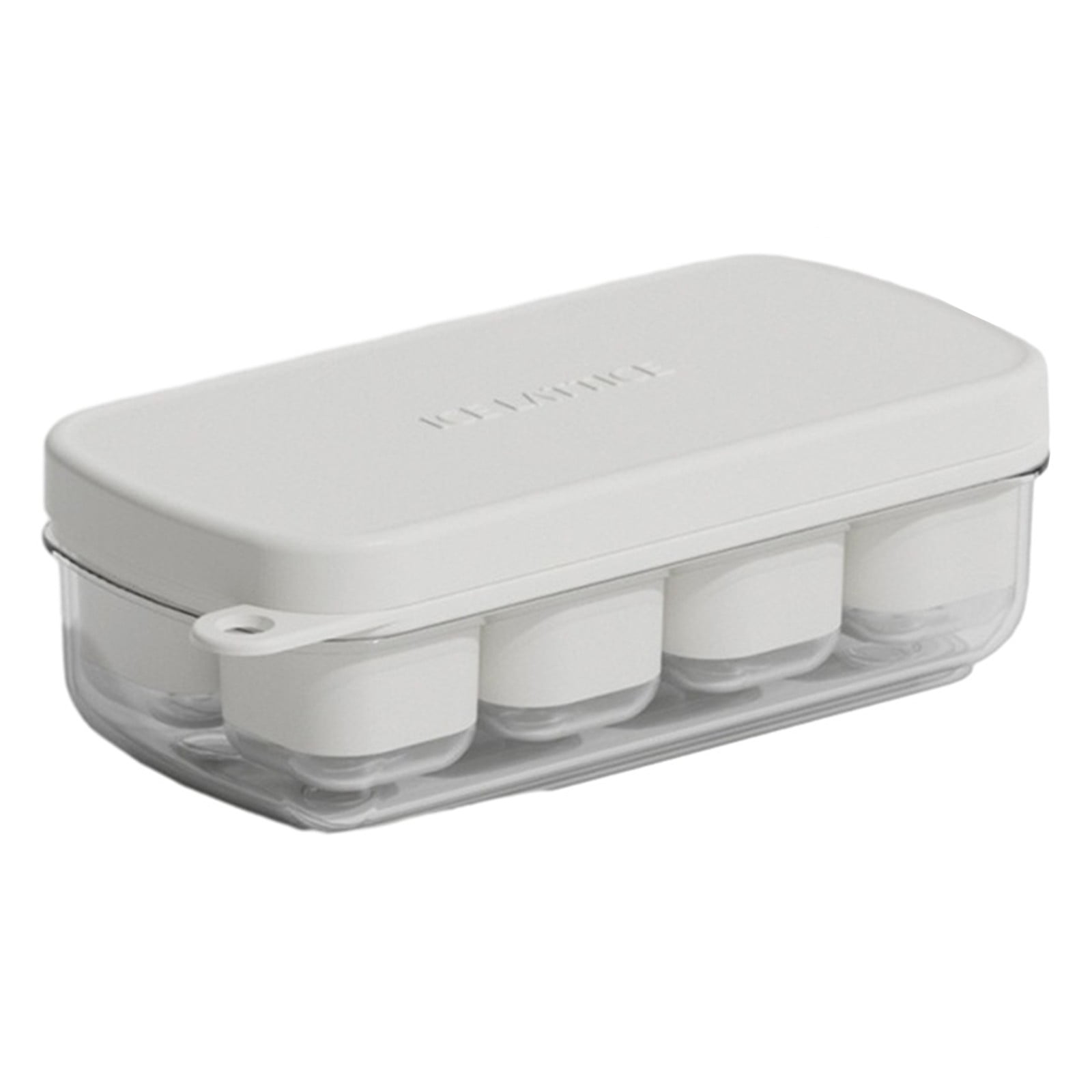 8 Grids Ice Grid Ice Case Tray Ice Ice Storage Box Reusable DIY with ...