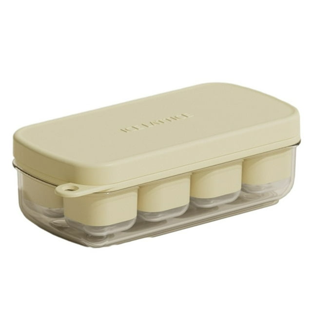 8 Grids Ice Grid Ice Case Tray Ice Ice Storage Box Reusable DIY with ...