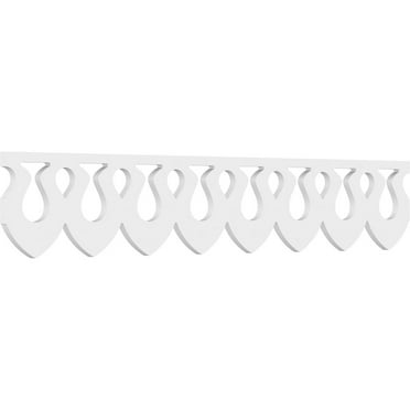 8"H x 5/8"P x 48"L Bridgeport Architectural Grade PVC Running Trim ...