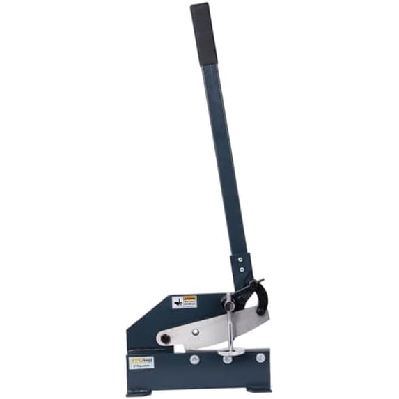 8" Hand Plate Shear, Manual Bench-Mounted Metal Shear & Rod Cutter ...