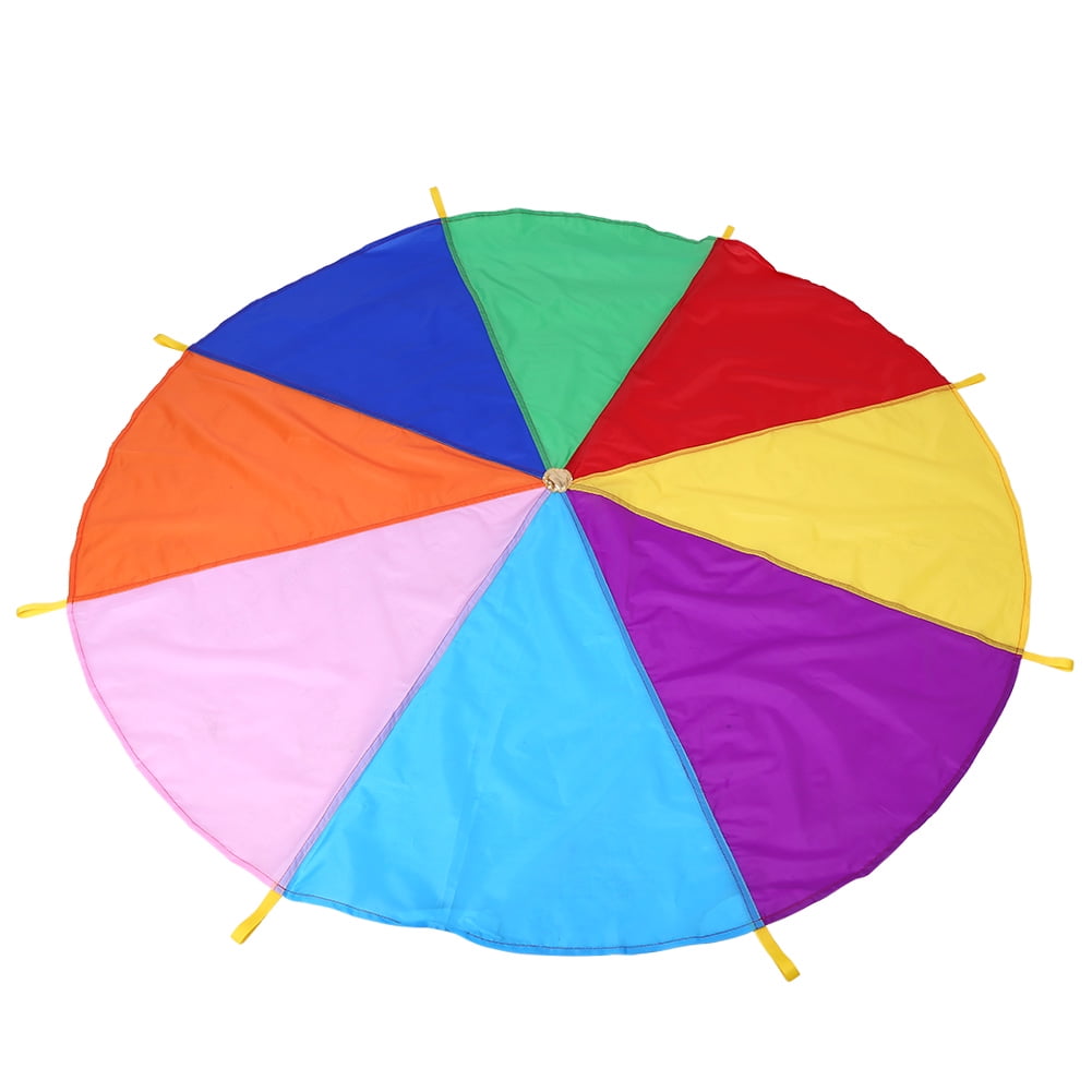 8 Handles 2m Diameter Kids Play Outdoor Teamwork Game Parachute ...
