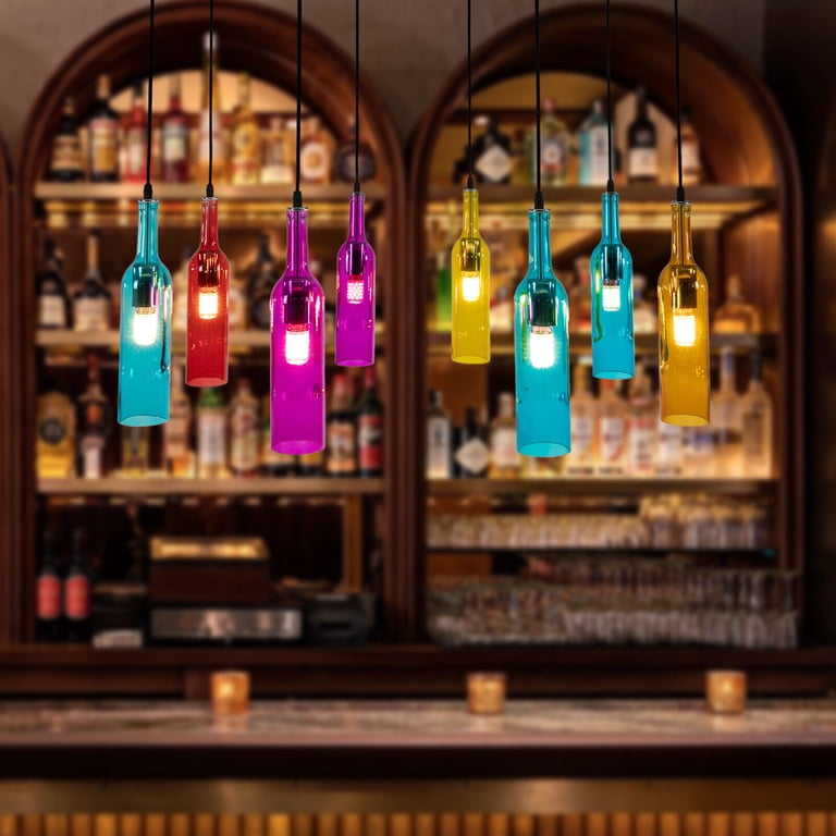 Wine Light Fixtures For Bars ValueLights Chalice 8 Way Adjustable