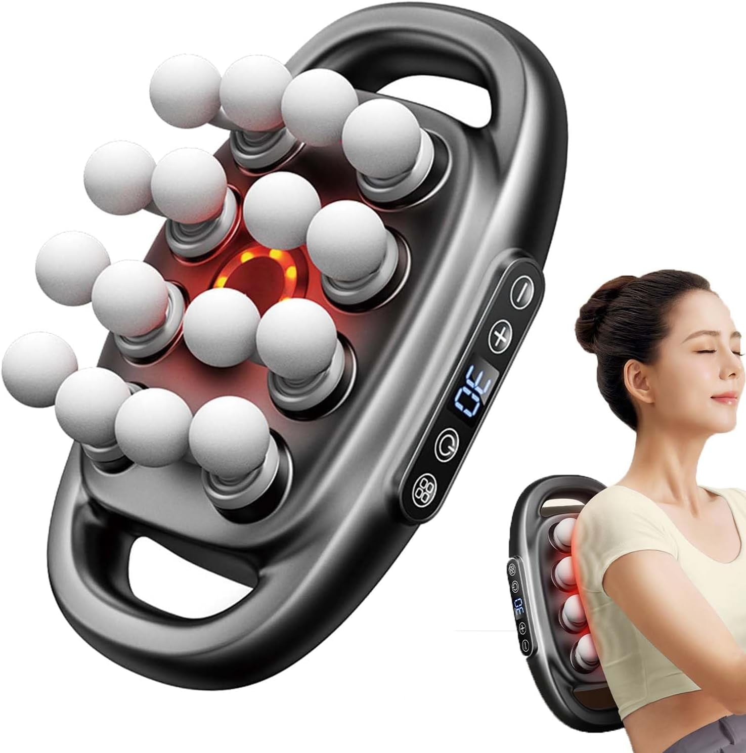 8 Head Massage Gun Deep Tissue,Needsary Massager, 16-Drive 8-Head ...