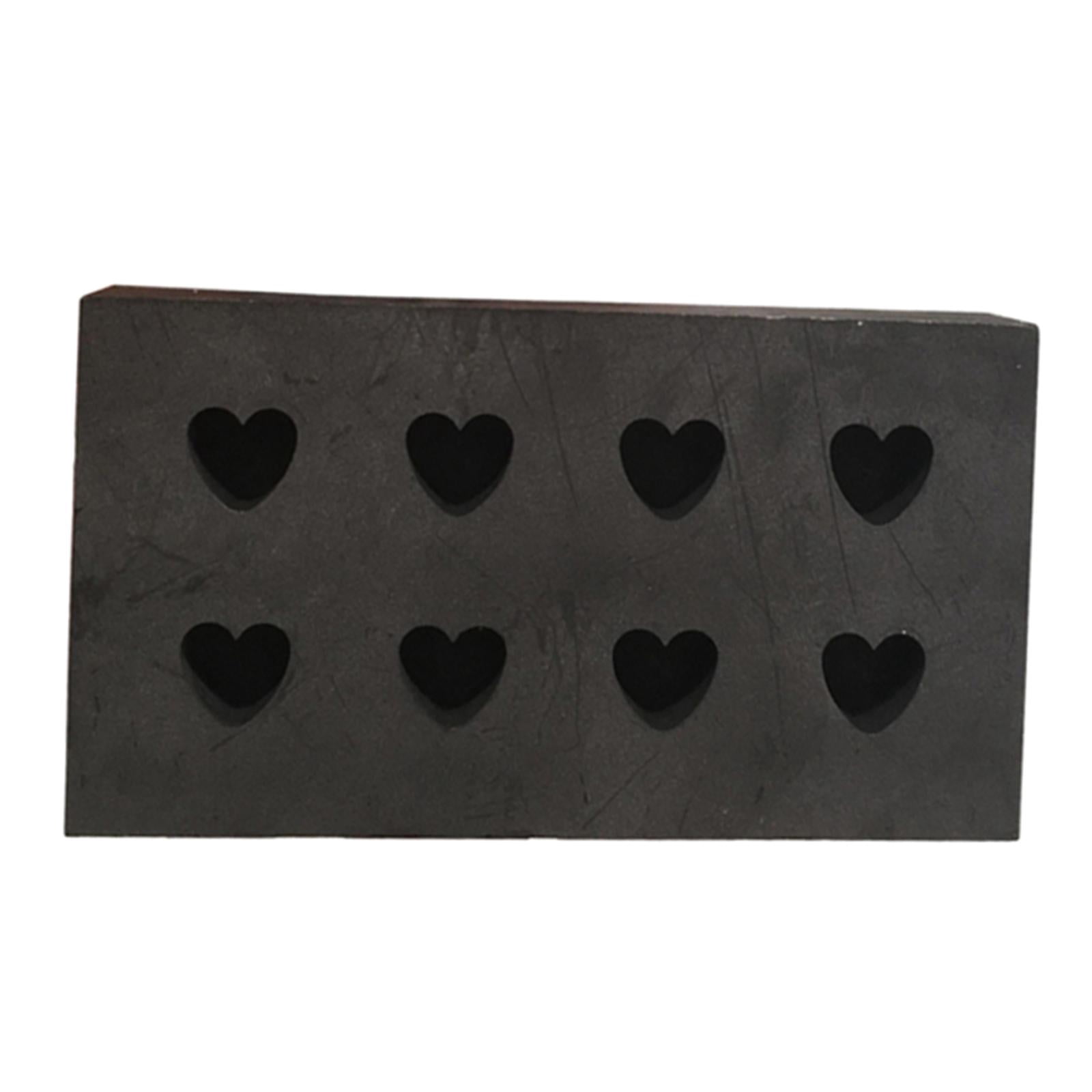8 Heart Shape Mullti-holes Ingot Casting Mould - Walmart.com