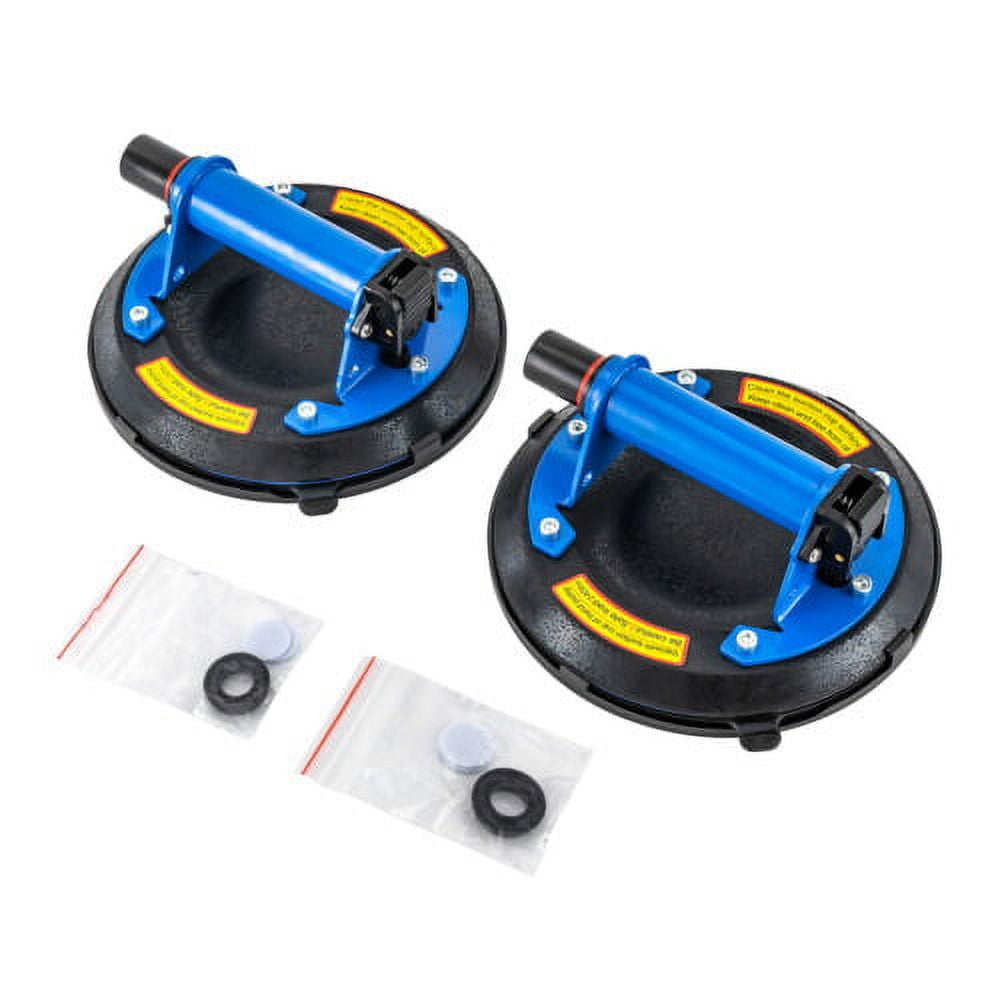 8" Heavy Duty Suction Cups Glass Lifter Tile Suction Cup Tool Round for ...