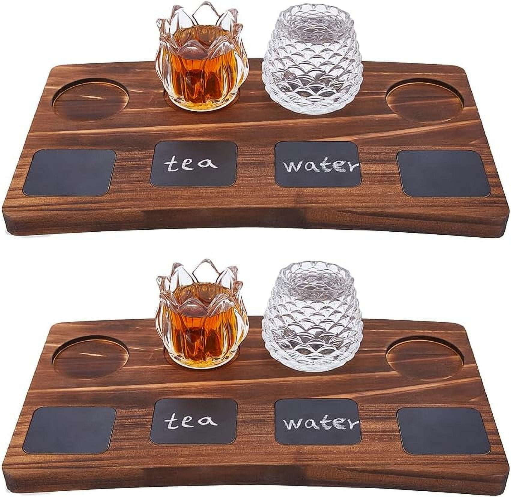 8 Hole Wood Whiskey Flight Board Wine Tasting Flight Sampler Boards ...
