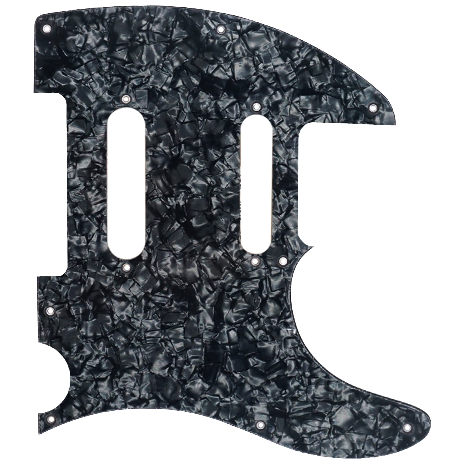 8 Holes Guitar Bass Pickguard 3Ply Scratchplate Guitars Scratch Plate 6 ...
