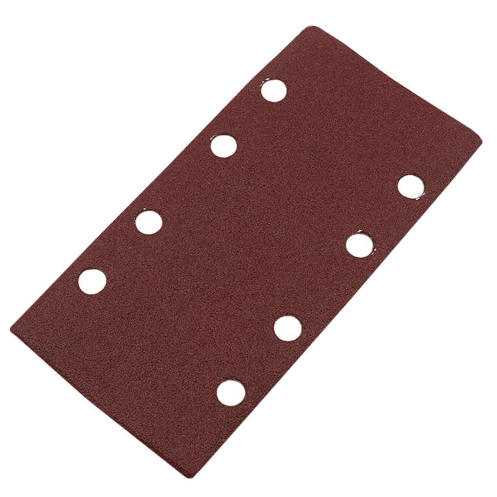 8 Holes Rectangular Sanding Pads 40/60/80/100/120/180/240 Grits Self ...