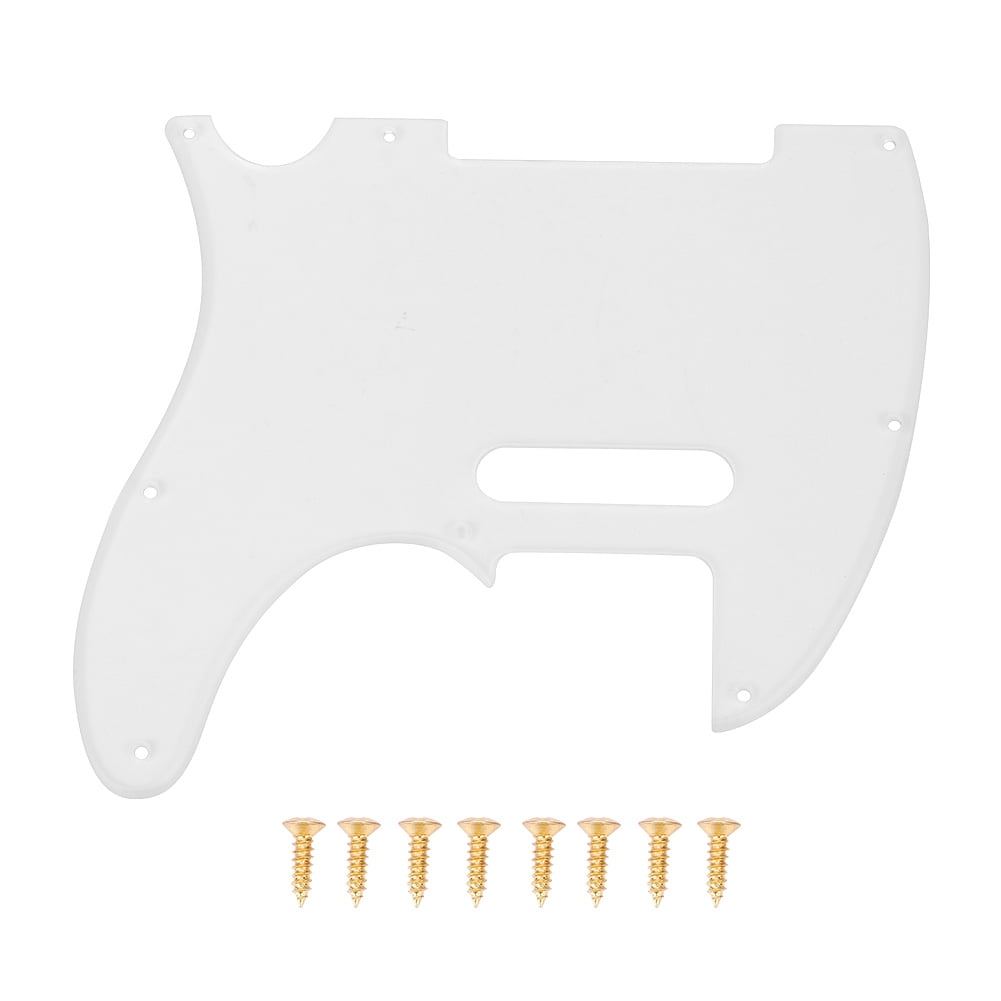 8 Holes Transparent Acrylic Pickguard with Screws for Telecaster TL ...