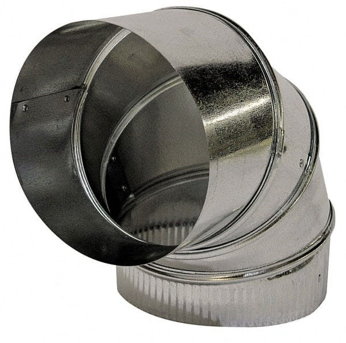 8" ID Galvanized Duct Round Adjustable Elbow - Walmart.com