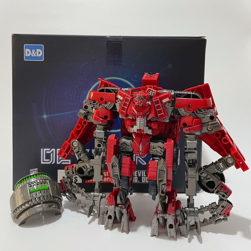 8 IN 1 Big Size Devastator Transformation Toys TAIBA H6001-8B Robot KO ...