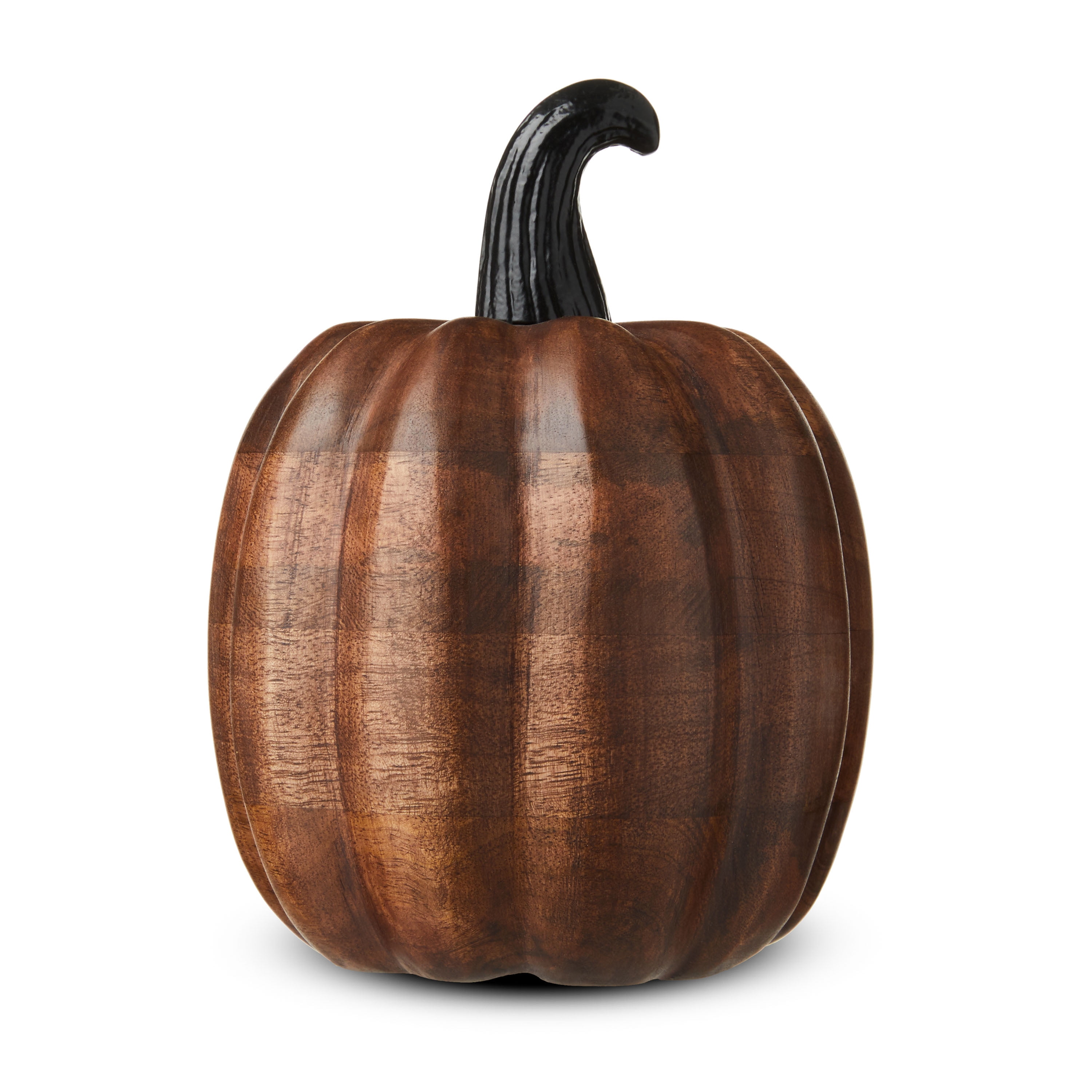 Mango Wood Pumpkin Tabletop Decoration, 8", Fall by Way To Celebrate ...