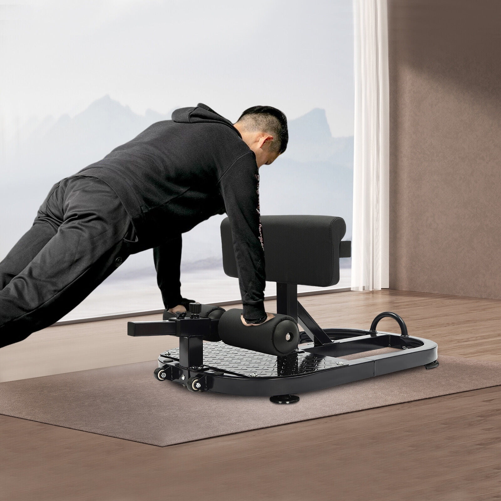 8-In-1 Multifunctional Squat Machine Deep Squat Home Gym Fitness ...