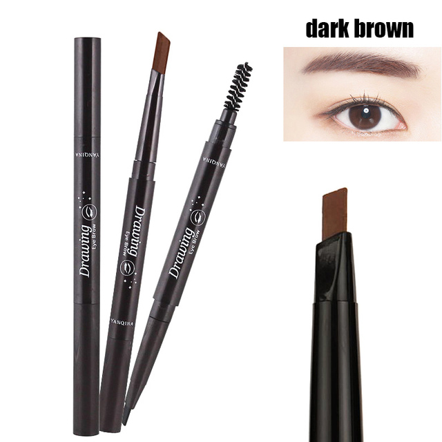 8 In 1 Reusable Eyebrow Stencil Beauty Makeup Brow Stamp Template ...