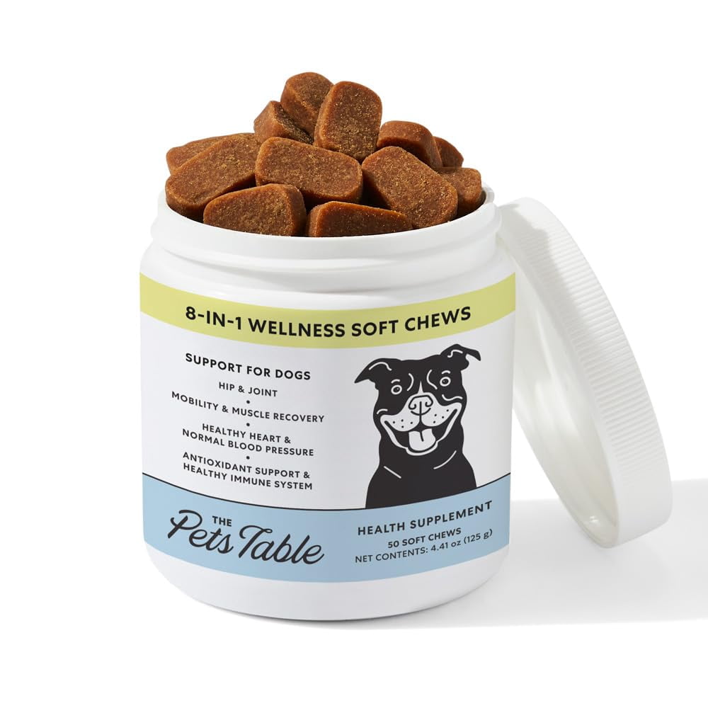 8-In-1 Soft Chews Chicken Flavored All In One Supplement For Dogs - Dog ...