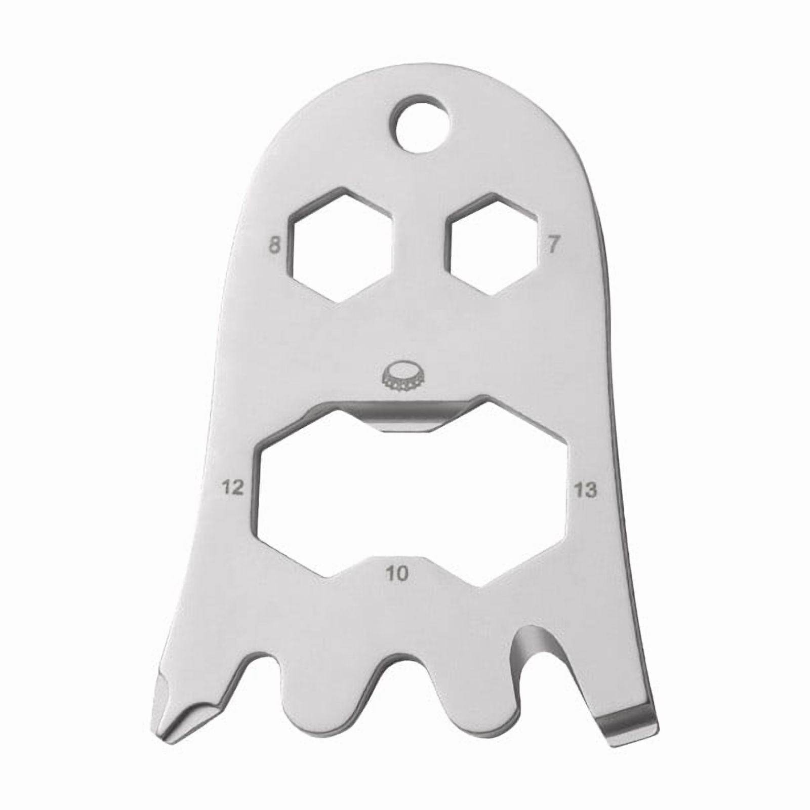 8-In-1 Stainless Steel Multi-Tool, Ghost-Shaped Edc Pocket Gadget With ...
