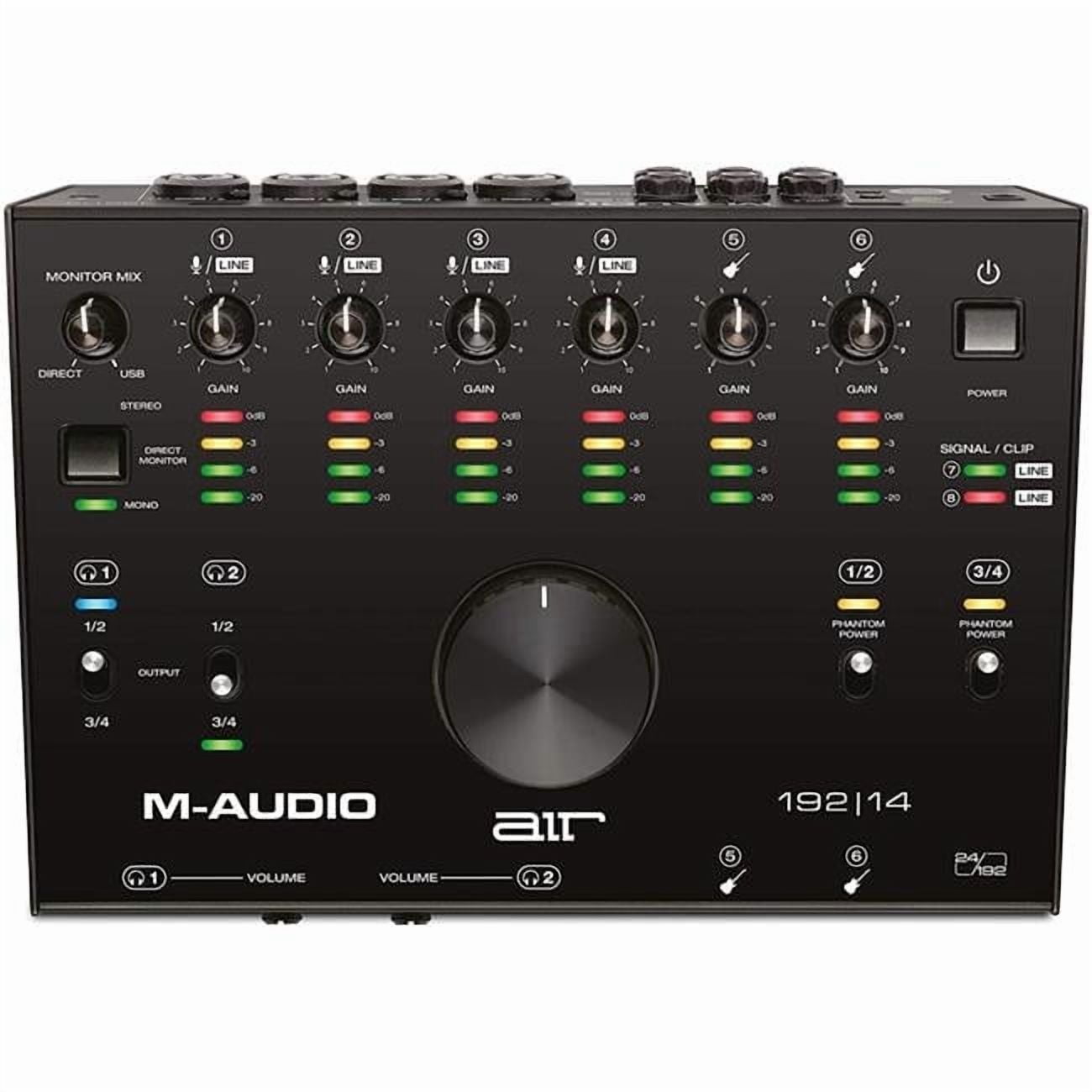 8-In & 4-Out USB Audio Interface with MIDI - Walmart.com