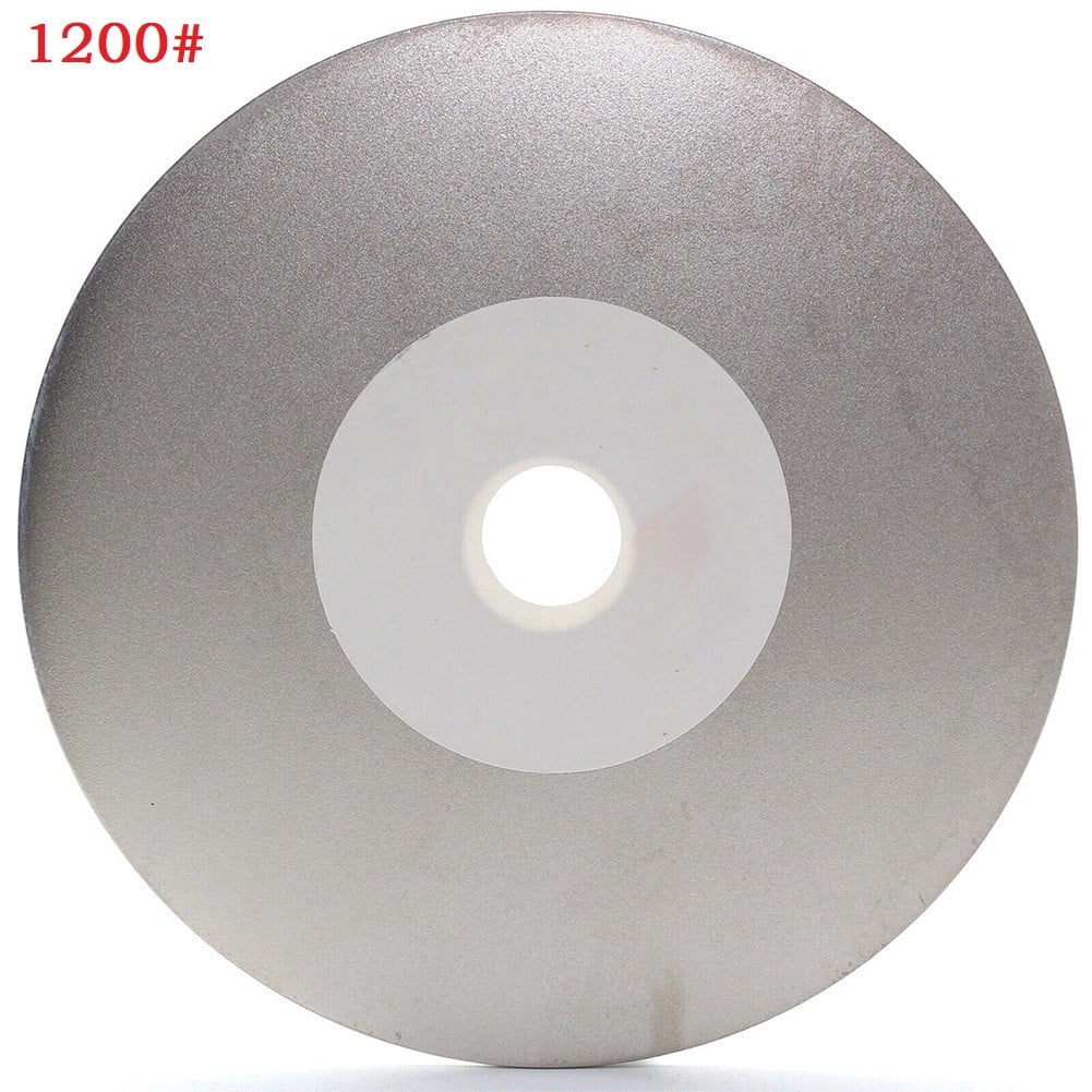 8 Inch 200mm Diamond Coated Flat Lap Wheel Polishing Wheels Glass ...