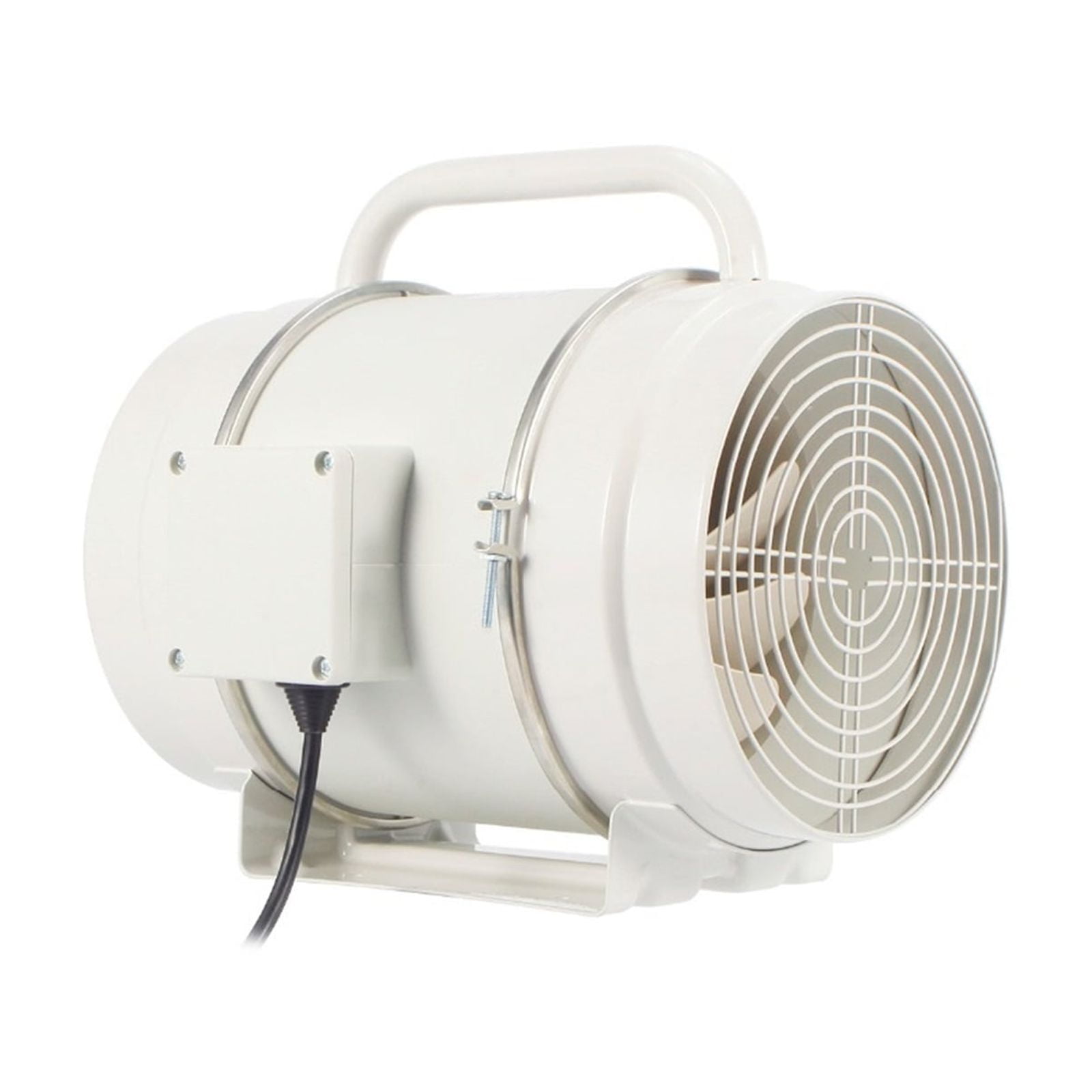 8 Inch 200mm Inline Duct Fan Portable Mixed Flow Extractor Fan With ...