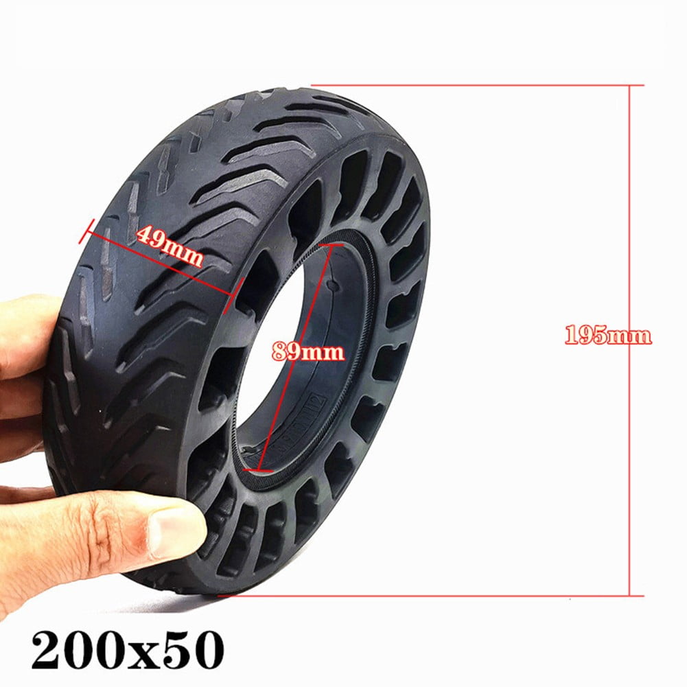 8 Inch 200x50 Solid Tire for Electric Scooter - Tubeless Wheel ...