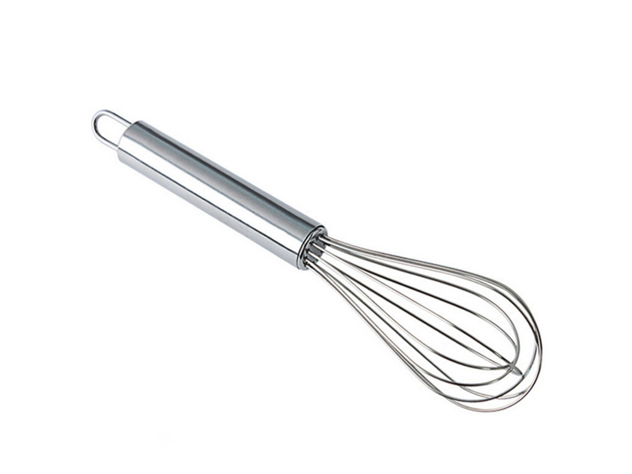 8-Inch 304 Stainless Steel wire whisk Rust resistant and nonstick Milk ...