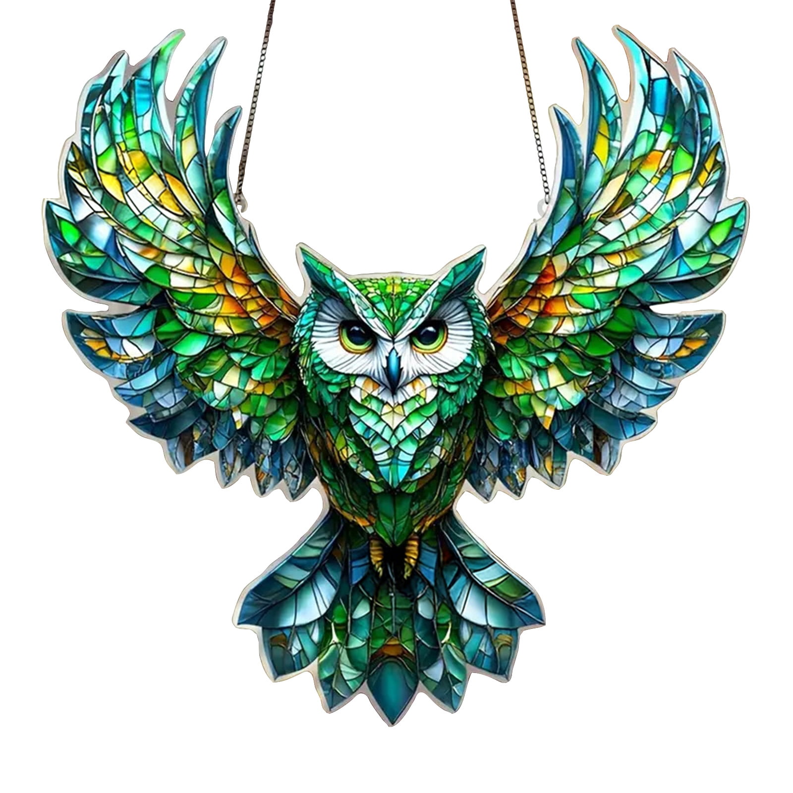 8 Inch Acrylic Light Catcher Hanging Ornament, Decorative Light ...