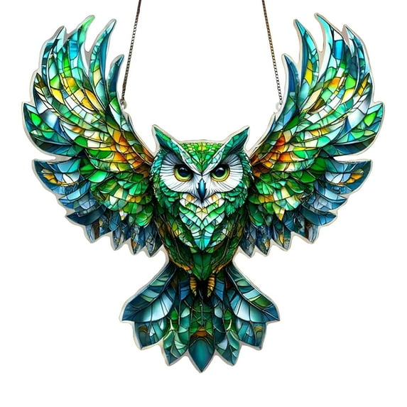 8 Inch Acrylic Light Catcher Hanging Ornament, Decorative Light ...