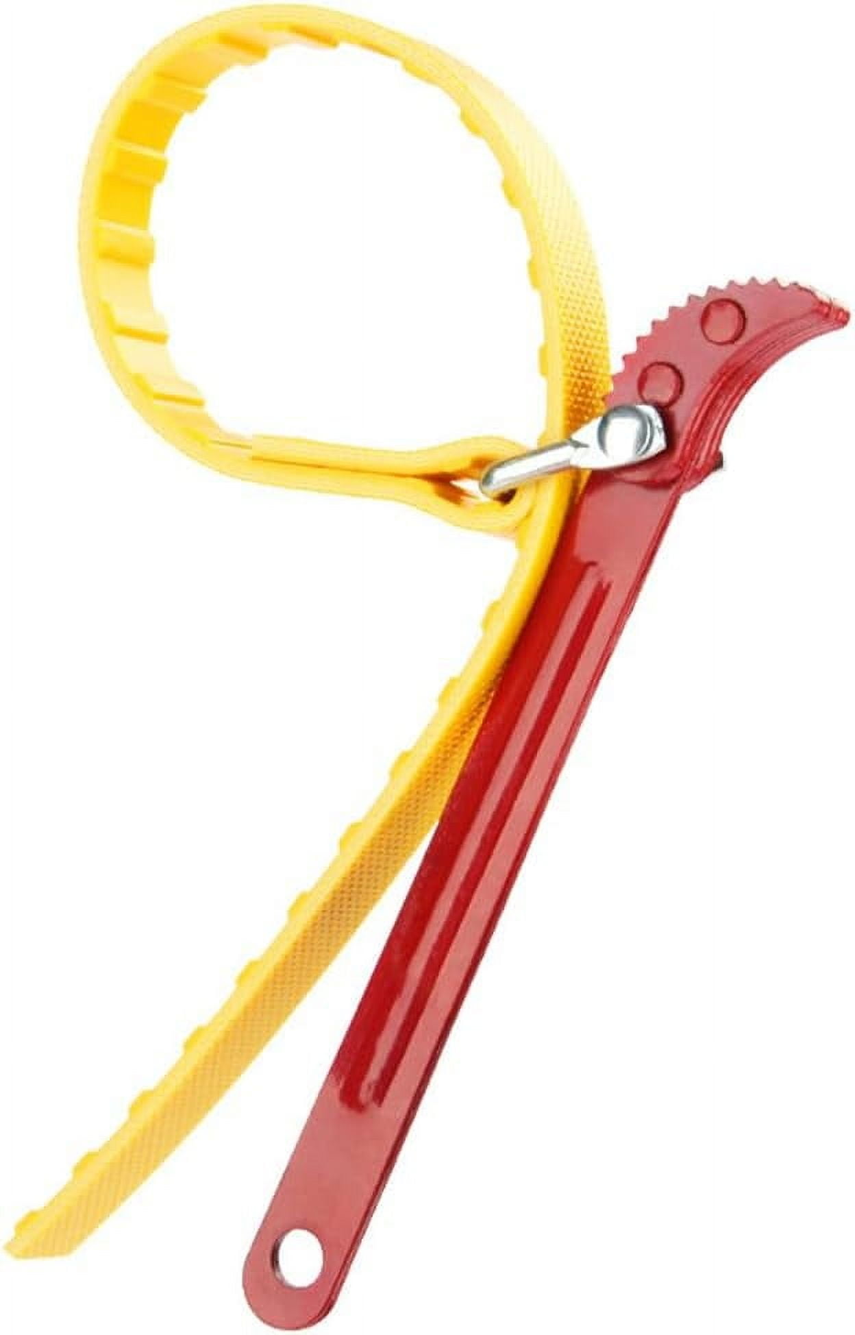 8 Inch Belt Strap Wrench, Multi-Purpose Adjustable Wrench for Water ...