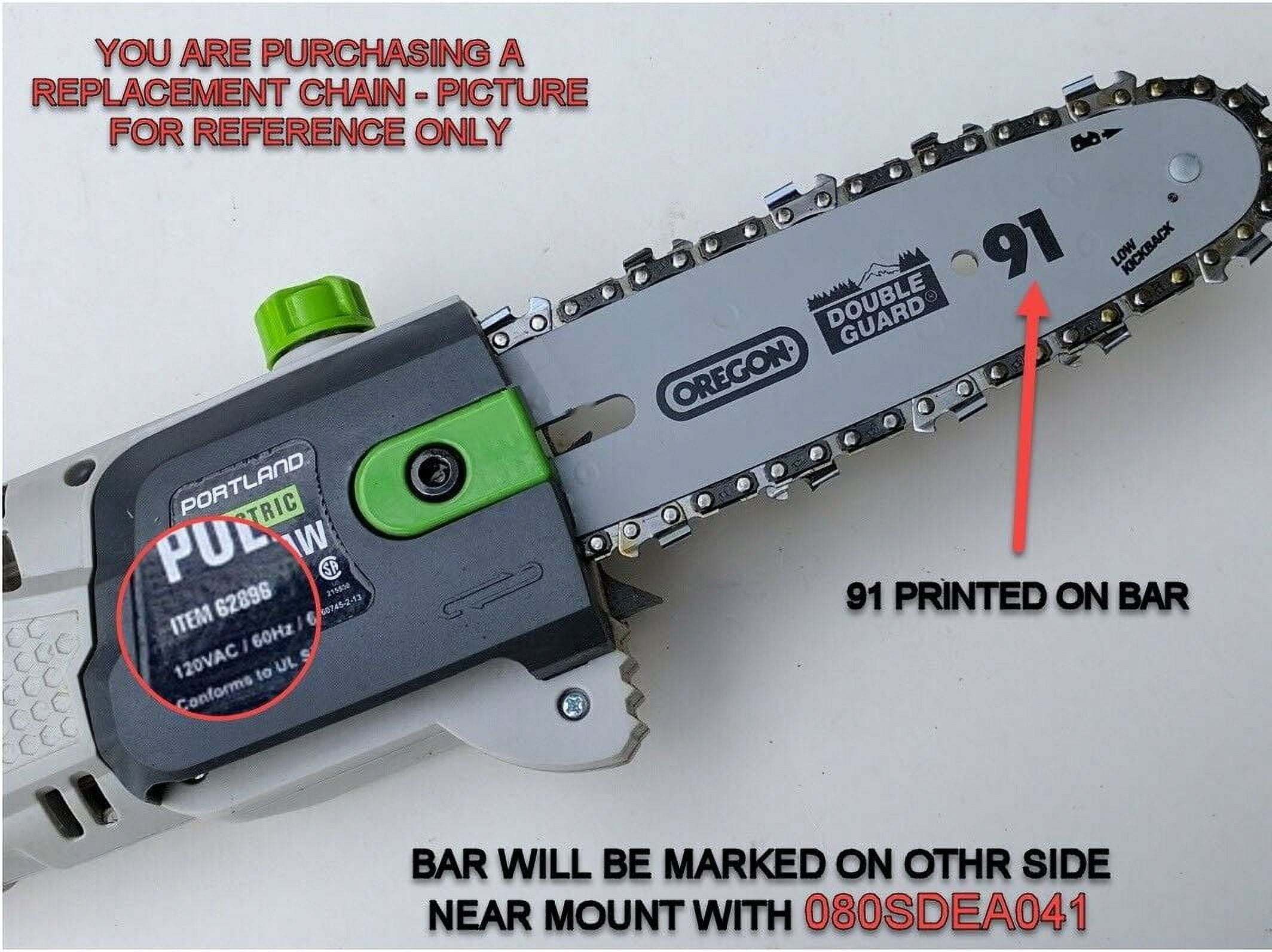 8-Inch Chainsaw Chain 3/8LP .050 Gauge 33DL Compatible with Harbor ...