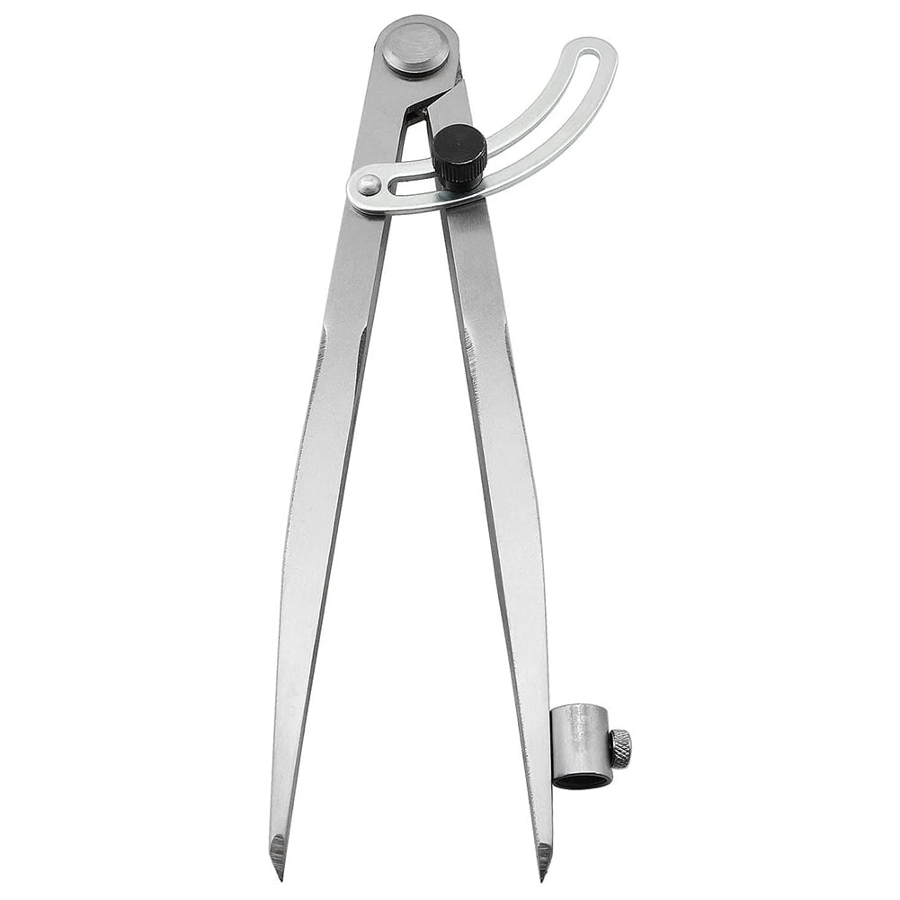 8 Inch Compass 200mm Wing Divider Scribe Tool with Pencil Holder for ...