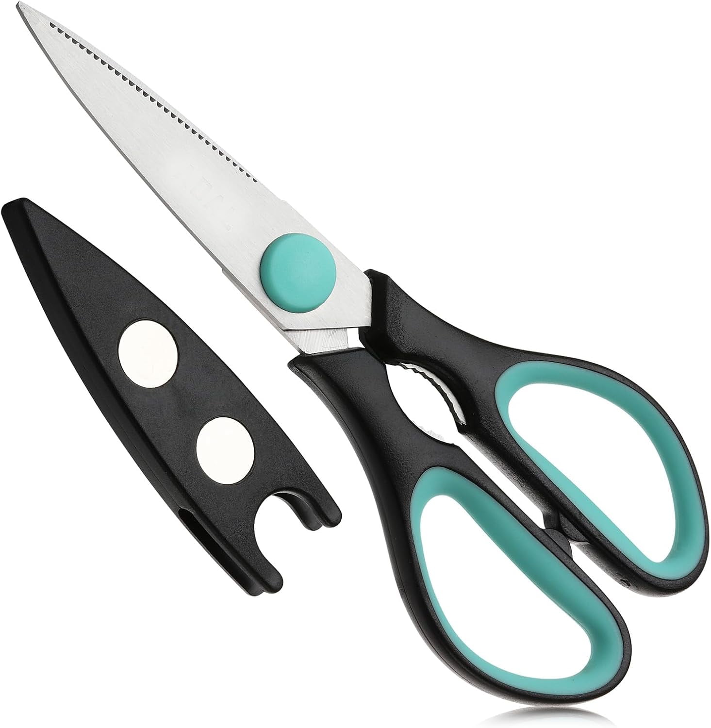 8 Inch Dishwasher Safe Food Scissors Meat & Utility Kitchen Shears ...